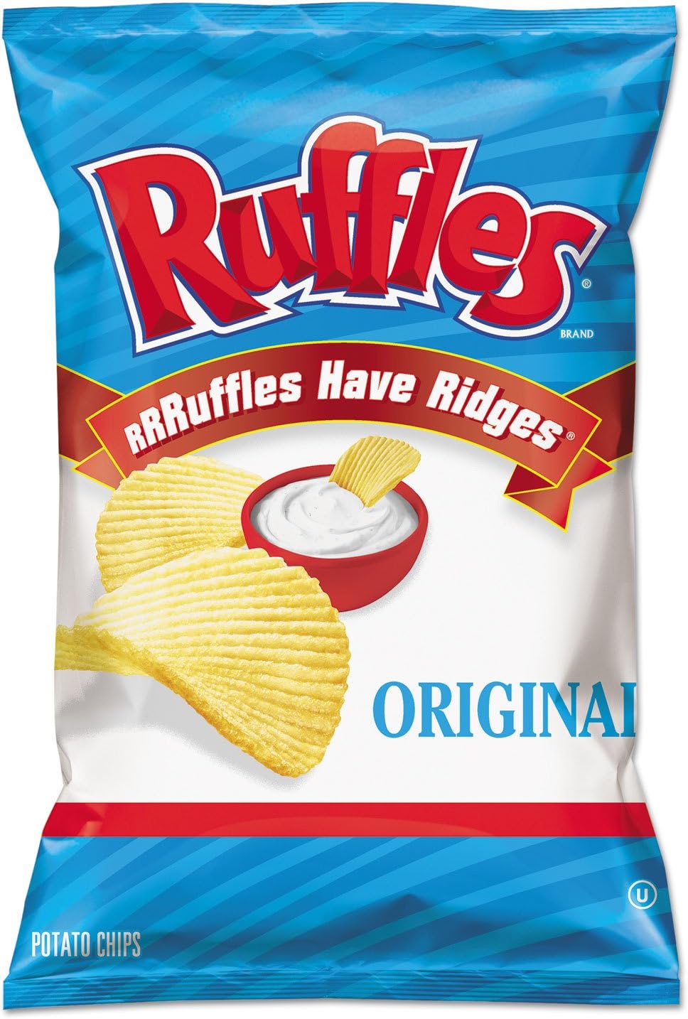 Amazon.com: Ruffles Original Potato Chips, 1.5 Ounce (Pack of 64)