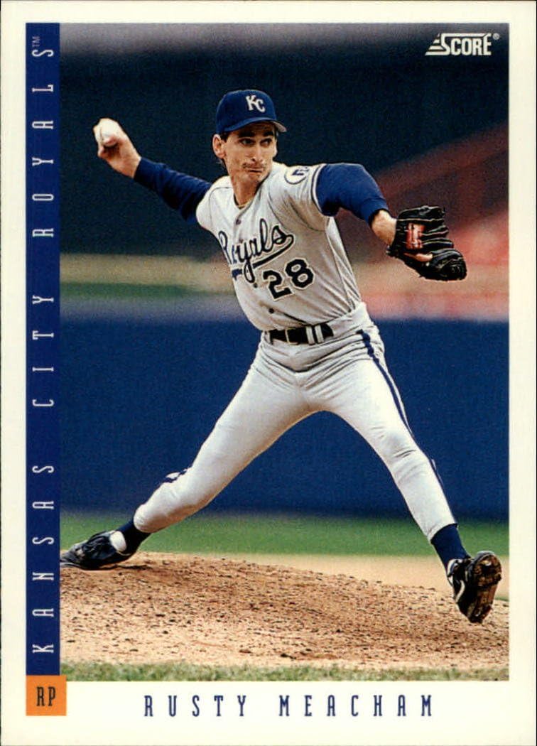 Amazon.com: 1993 Score Baseball Card #378 Rusty Meacham : Collectibles ...