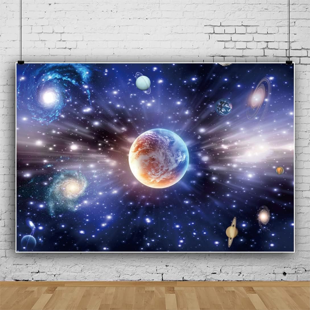 Amazon.com : Eainb 10x8ft Universe Outer Space Backdrops for Photoshoot ...