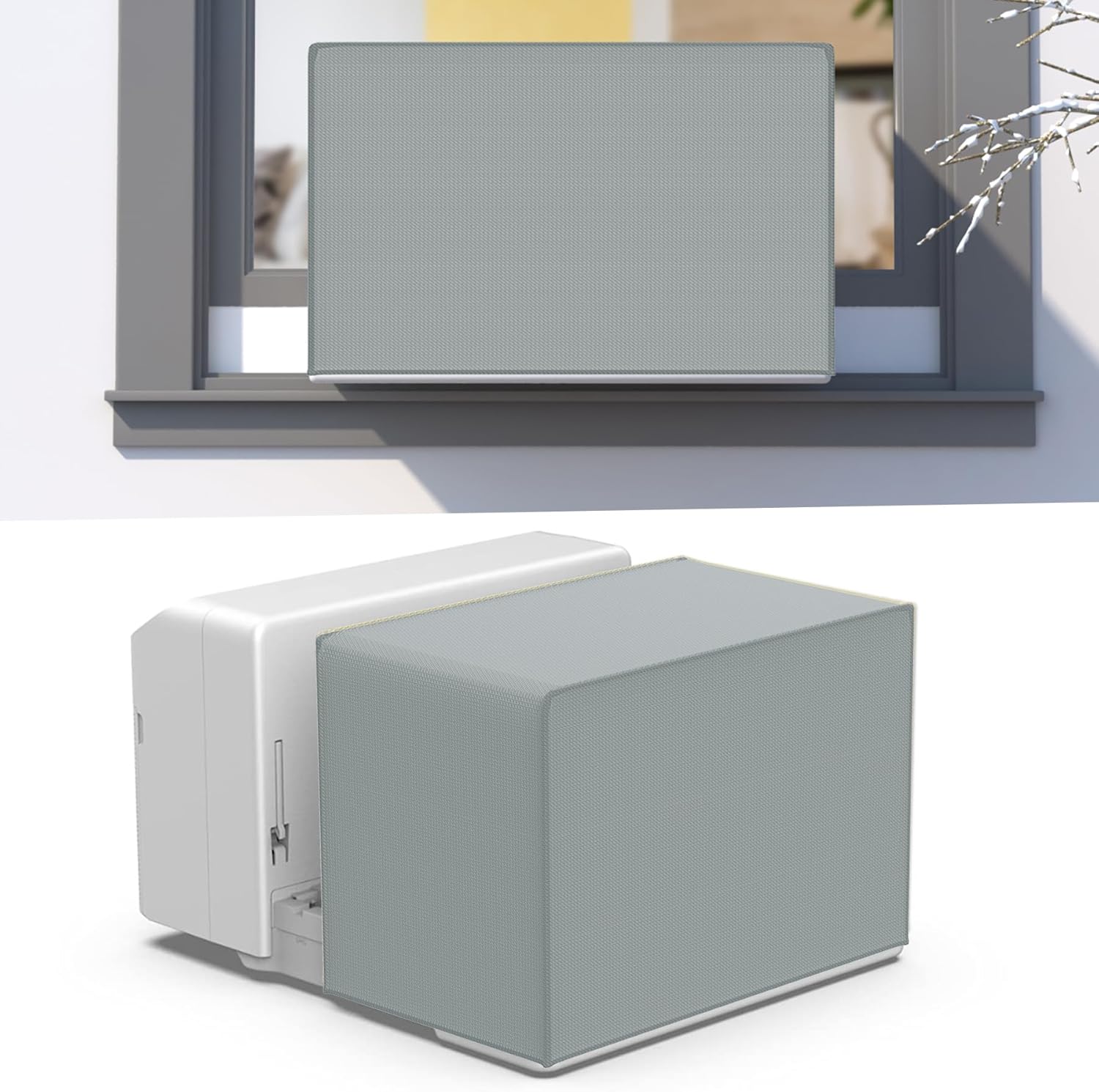 Amazon.com: Memrita Winter Air Conditioner Cover,Compatible with U ...