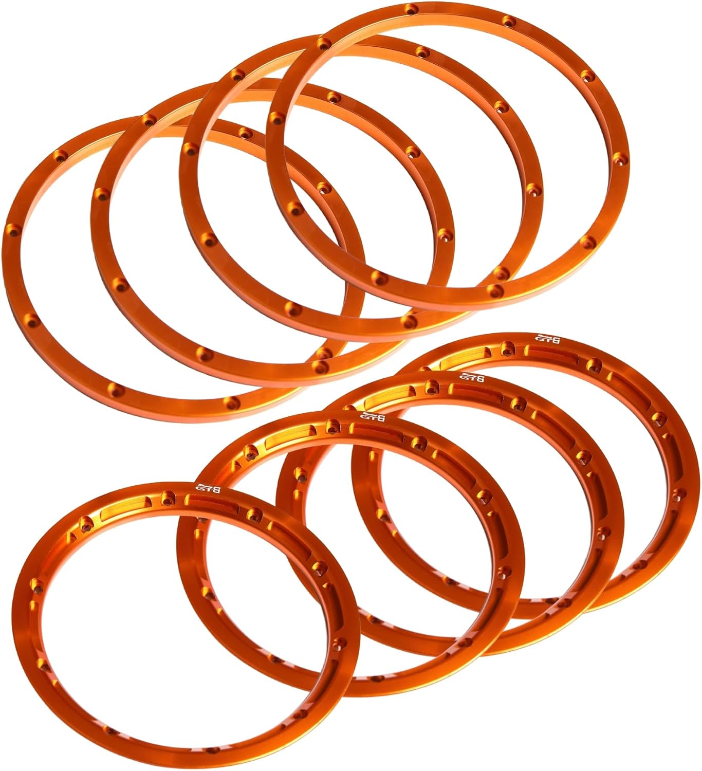 Amazon.com: GTBRacing Metal Wheel Hub Rim Beadlock Pressing Rings for 1 ...