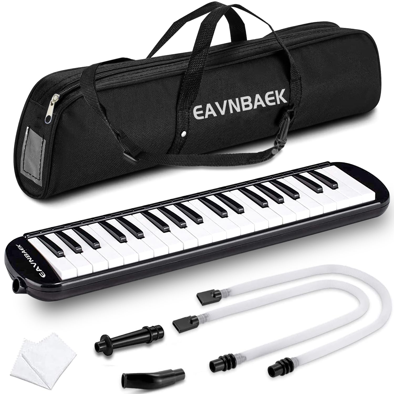 Amazon.com: Eavnbaek 37 Keys Melodica Instrument, Soprano Melodica Air ...