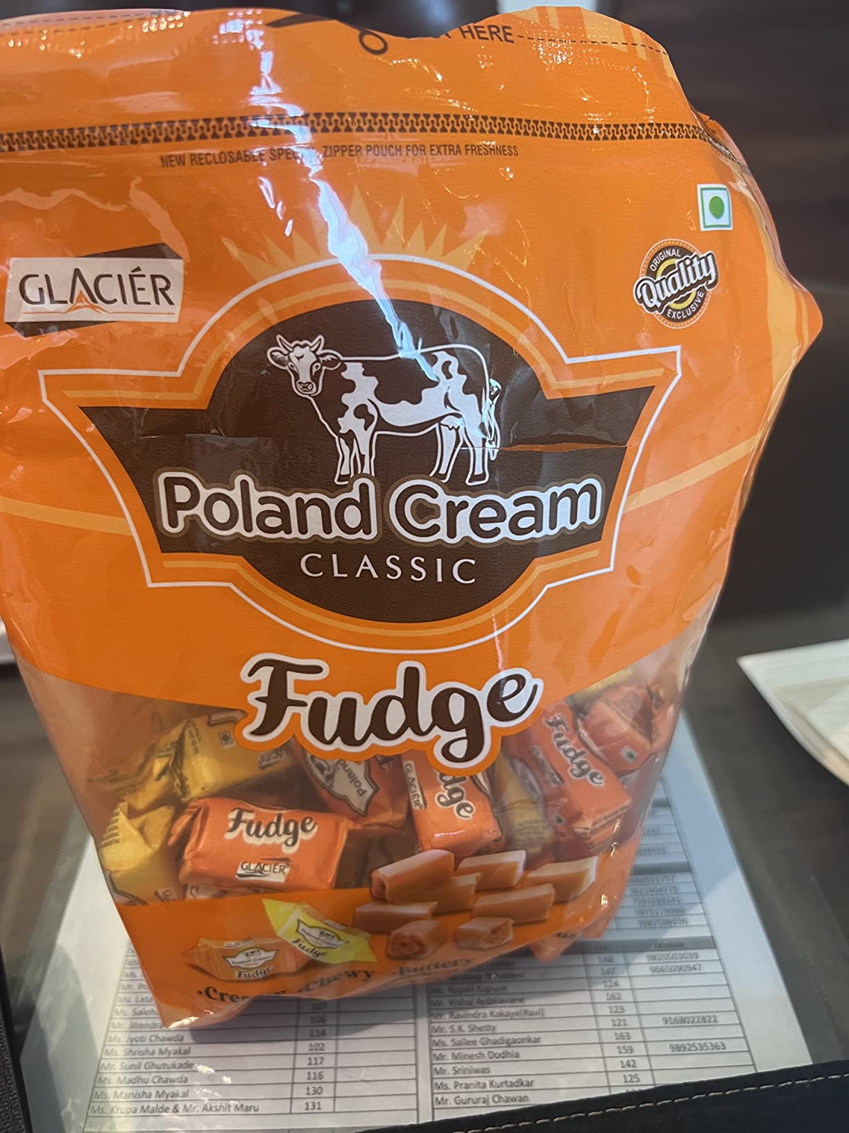 Glacier Poland Cream Classic Toffee/Fudge Creamy & Chewy/Buttery ...