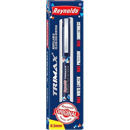 Luxor Schneider LX Max Roller Ball Pen - 0.5mm Blue- Pack of 8 : Amazon ...