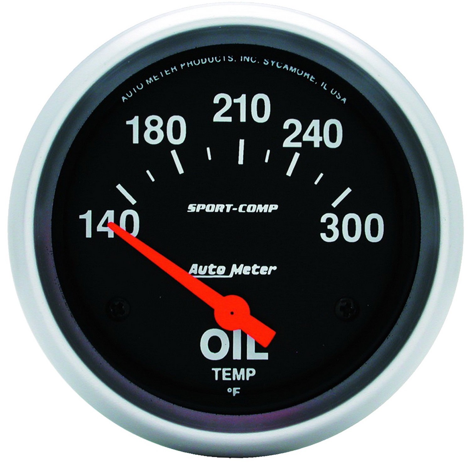 Amazon.com: Auto Meter 3543 Sport-Comp Electric Oil Temperature Gauge ...