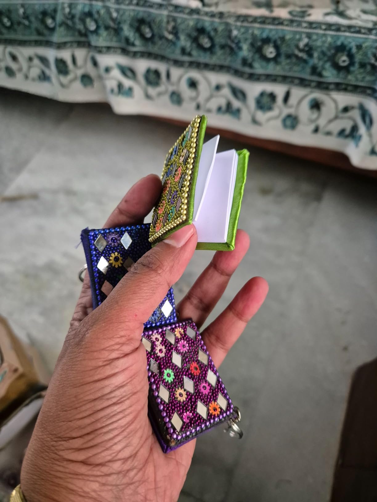 SM Creations alloy steel Handicraft Diary Key Chain Set Of 12 Pc Key ...