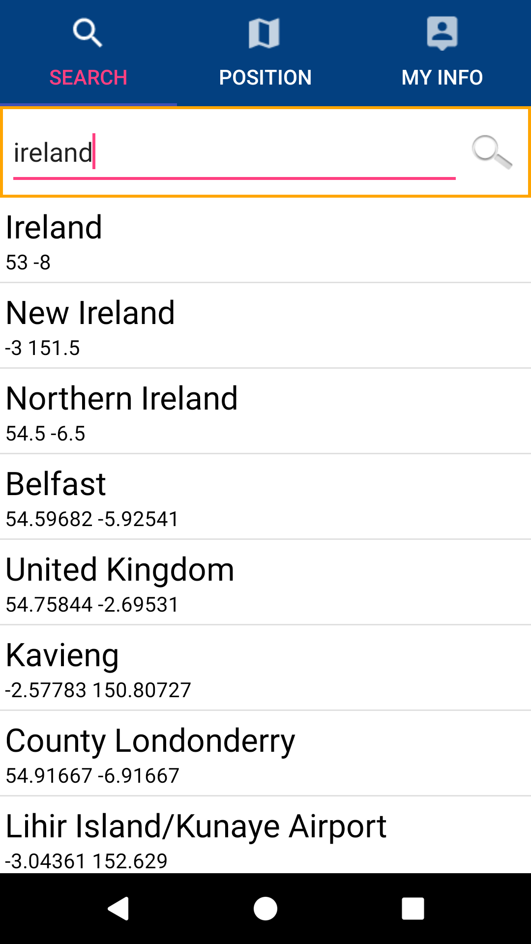 Ireland GPS Map Navigator - App on Amazon Appstore