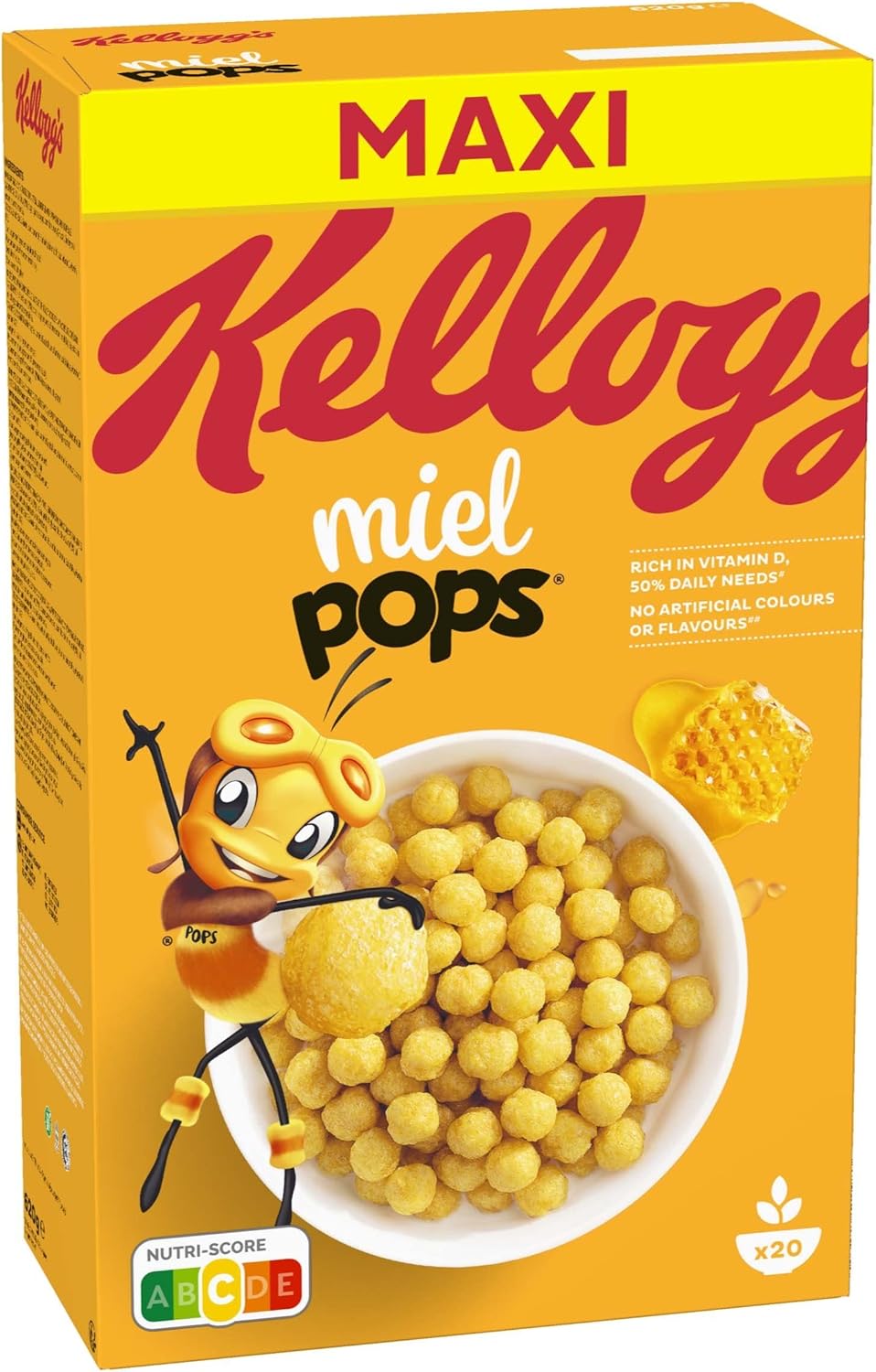 Céréales Miel Pops Kellogg's - 620g : Amazon.fr: Epicerie