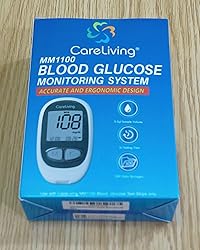 Amazon.com: CareLiving MM1100 Blood Glucose Monitor Kit with 100 Test ...