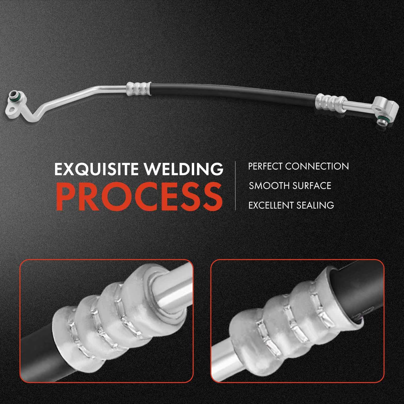 A/c Suction Line Hose Assembly AC Suction Line Hose Assembly Fits VW ...