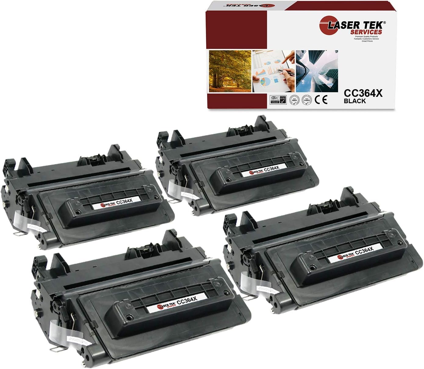 Amazon.com: Laser Tek Services Compatible High Yield Toner Cartridge ...