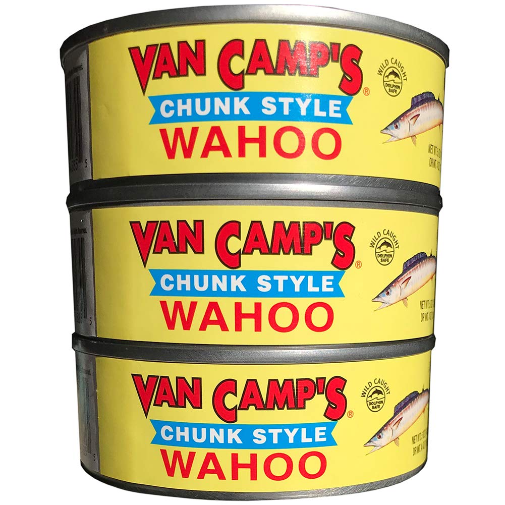 Amazon.com : Van Camps Chunk Style Wahoo ONO (Pack of 3 Cans) : Grocery ...