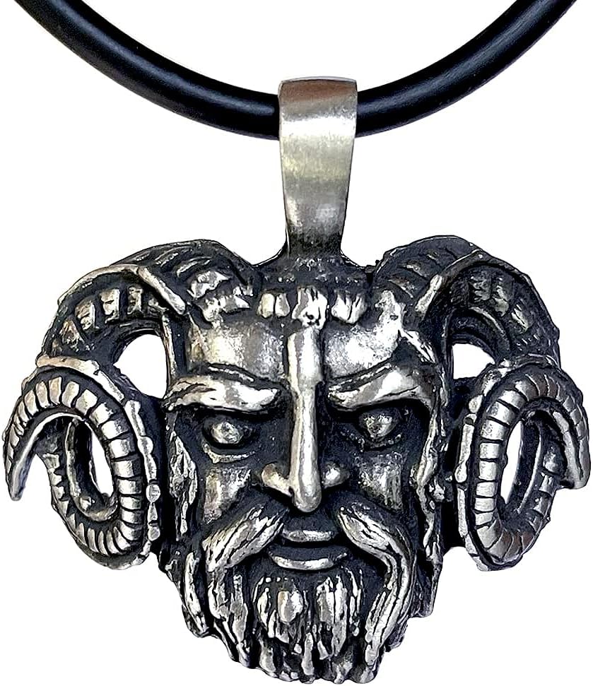 Heimdall Greek God Ram-Horned Deity Jupiter Zeus-Ammon Horns Baphomet ...