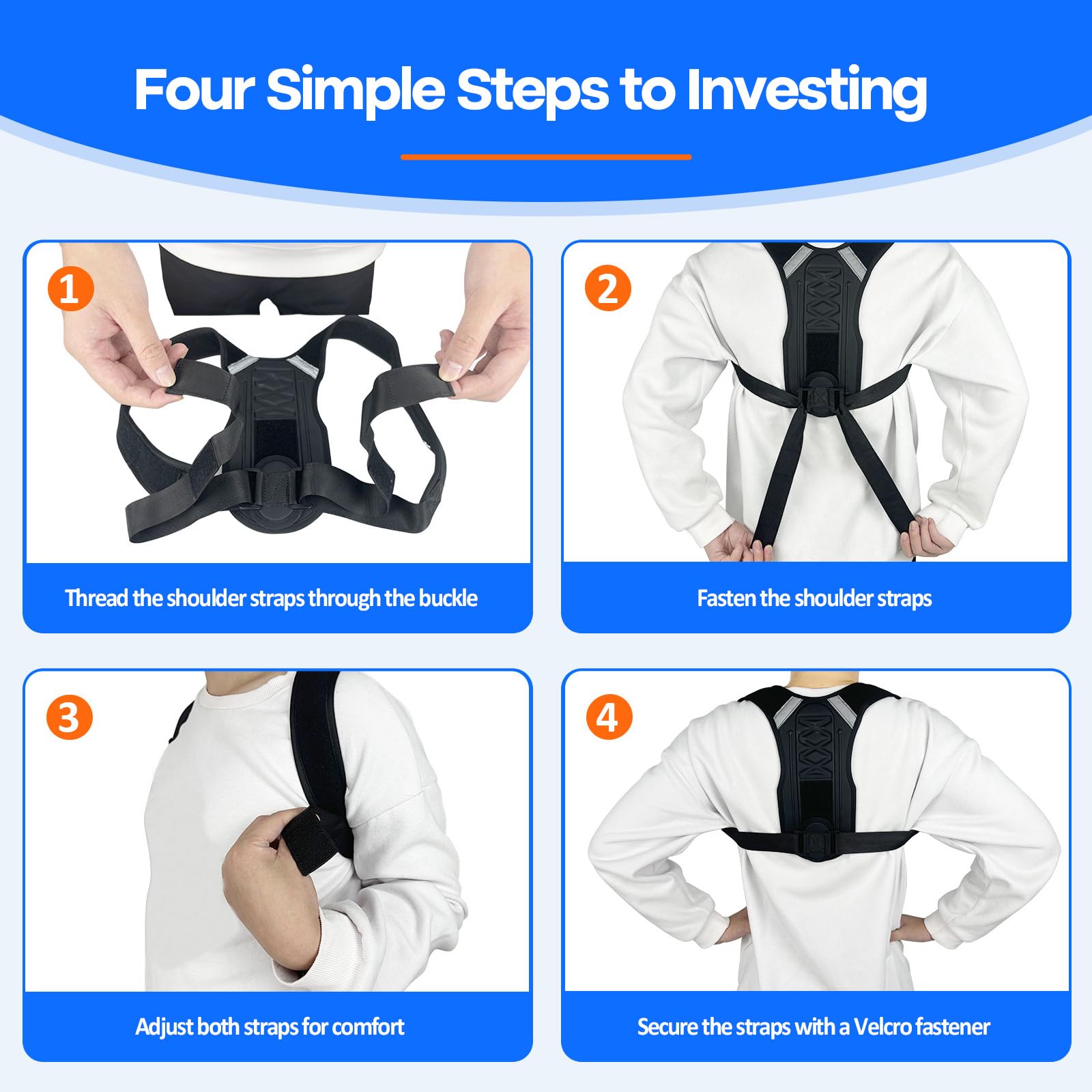 Snapklik.com : HolyElks Posture Correction,Comfortable Upper Back ...