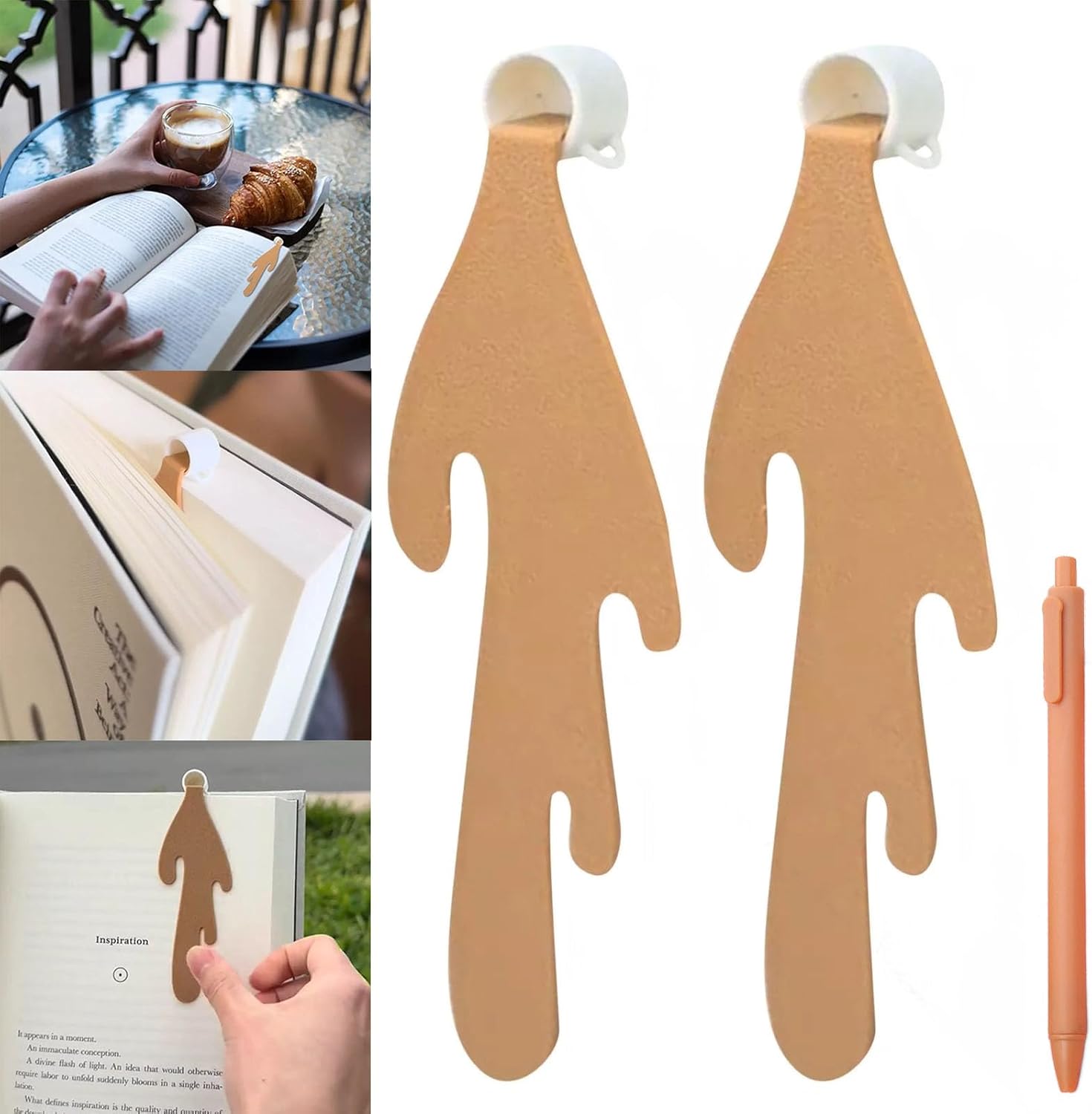 Amazon.com: Spilled Coffee Bookmark, Coffee Spillage Bookmark, Funny ...