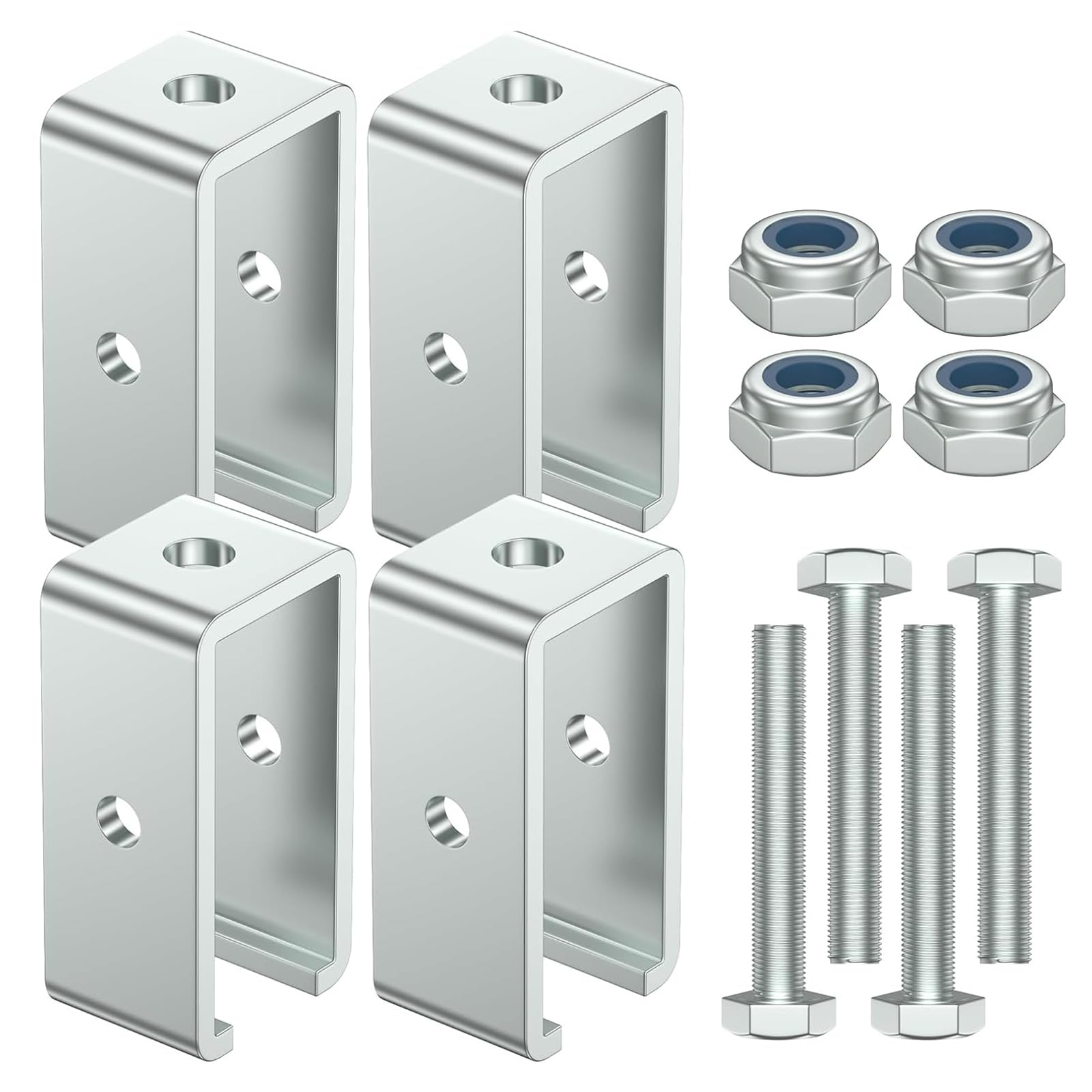 Amazon.com: EASGIU Channel Trolley Track Hanger Bracket for Strut ...