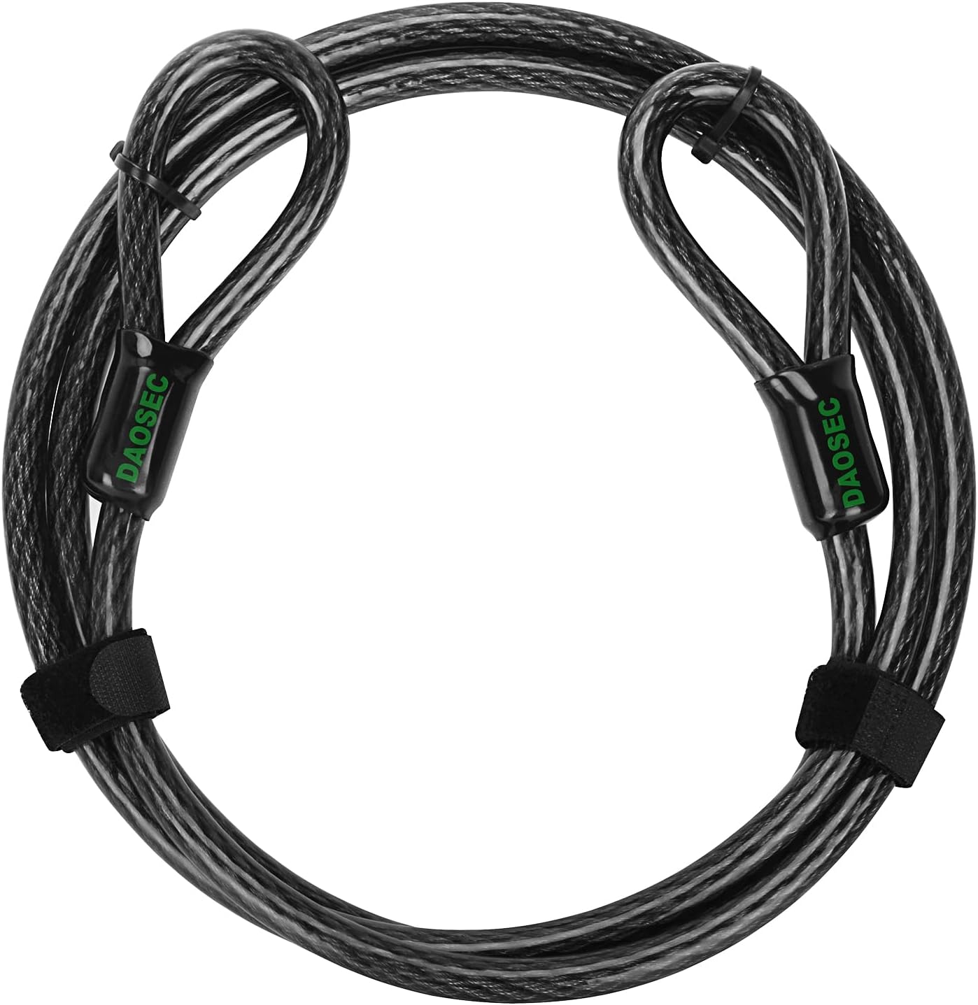 Amazon.com: DAOSEC 7 ft x 1/2" Heavy Duty Cut-Proof Security Cable ...