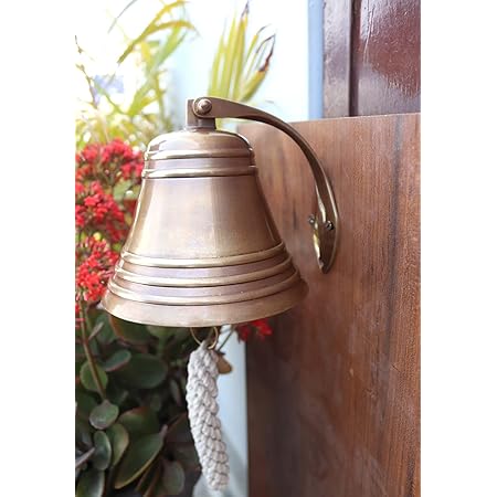 Amazon.com: Upstreet's Outdoor Bell & Indoor Dinner Bell/Made of Black ...