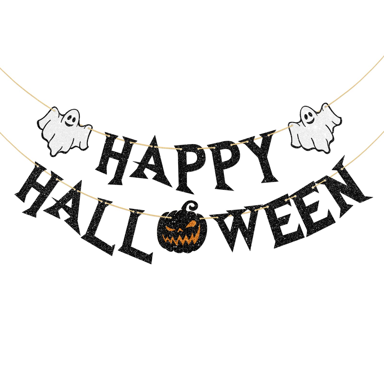 Happy Halloween Banner Clip Art