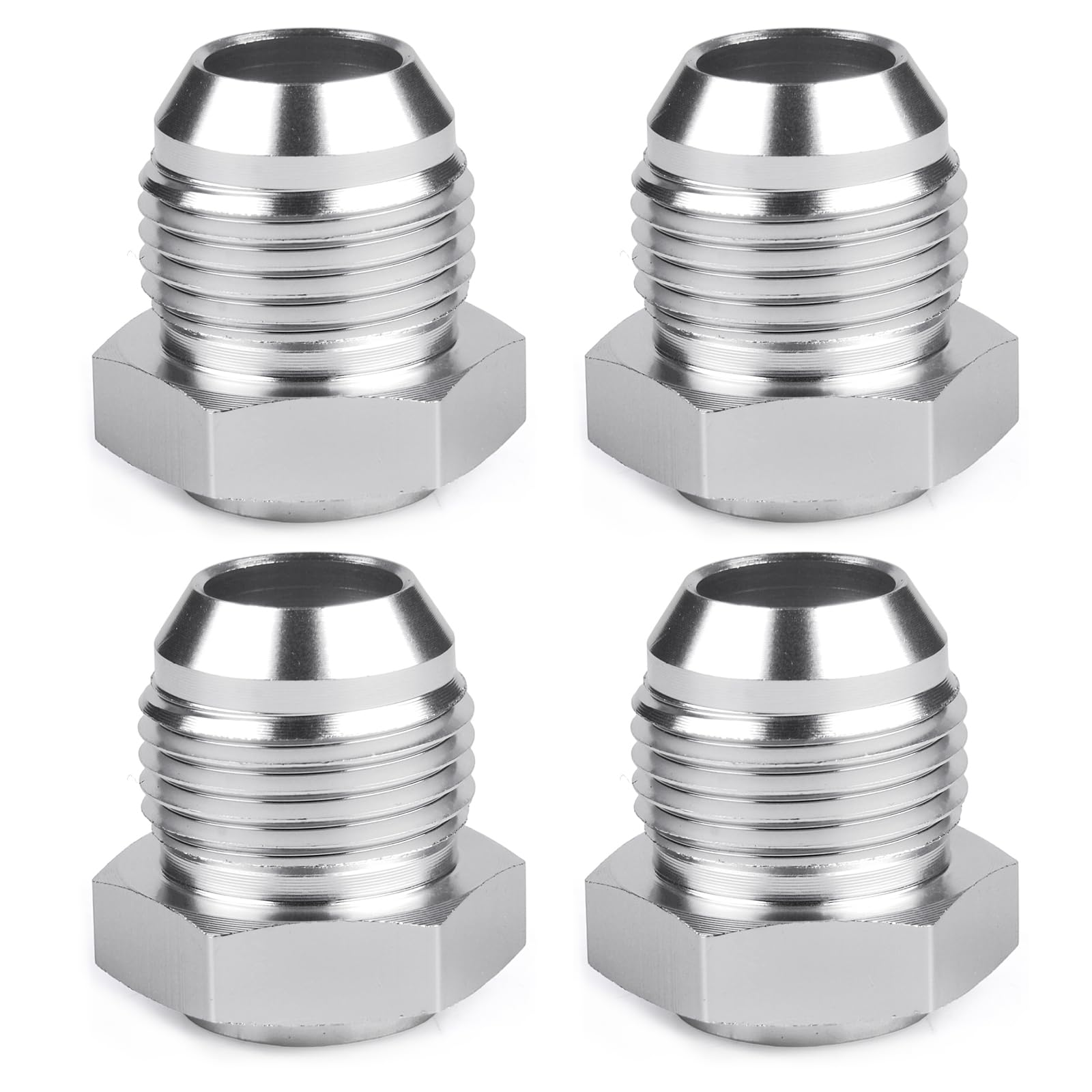 Snapklik.com : 10AN Male Weld On Bung Fitting Aluminum Hex Head Fitting ...