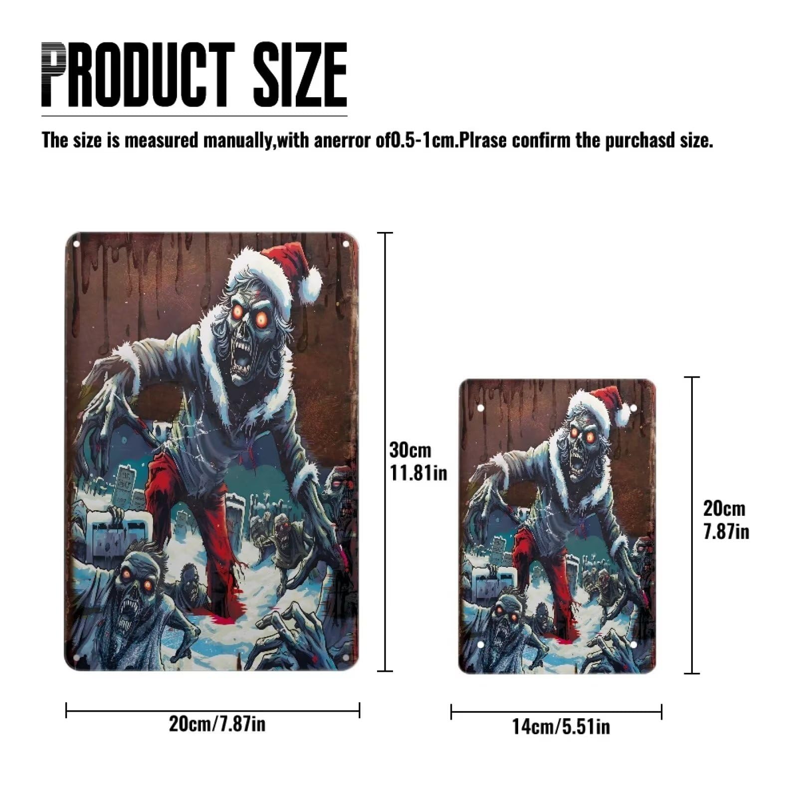 Christmas Zombie Poster