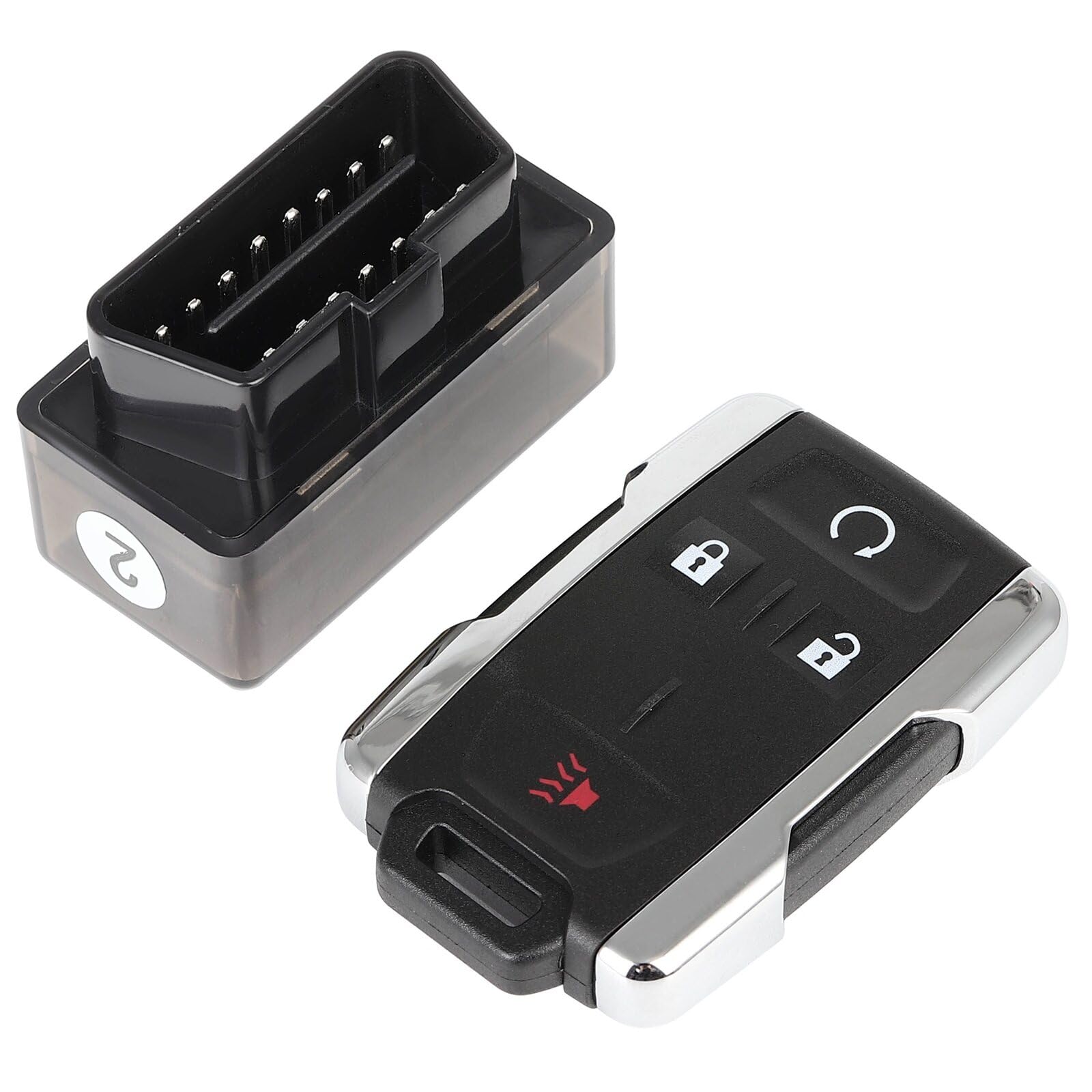 SCITOO Remote Key with OBD Programmer DIY Pairing Tool for 2014-2021 ...