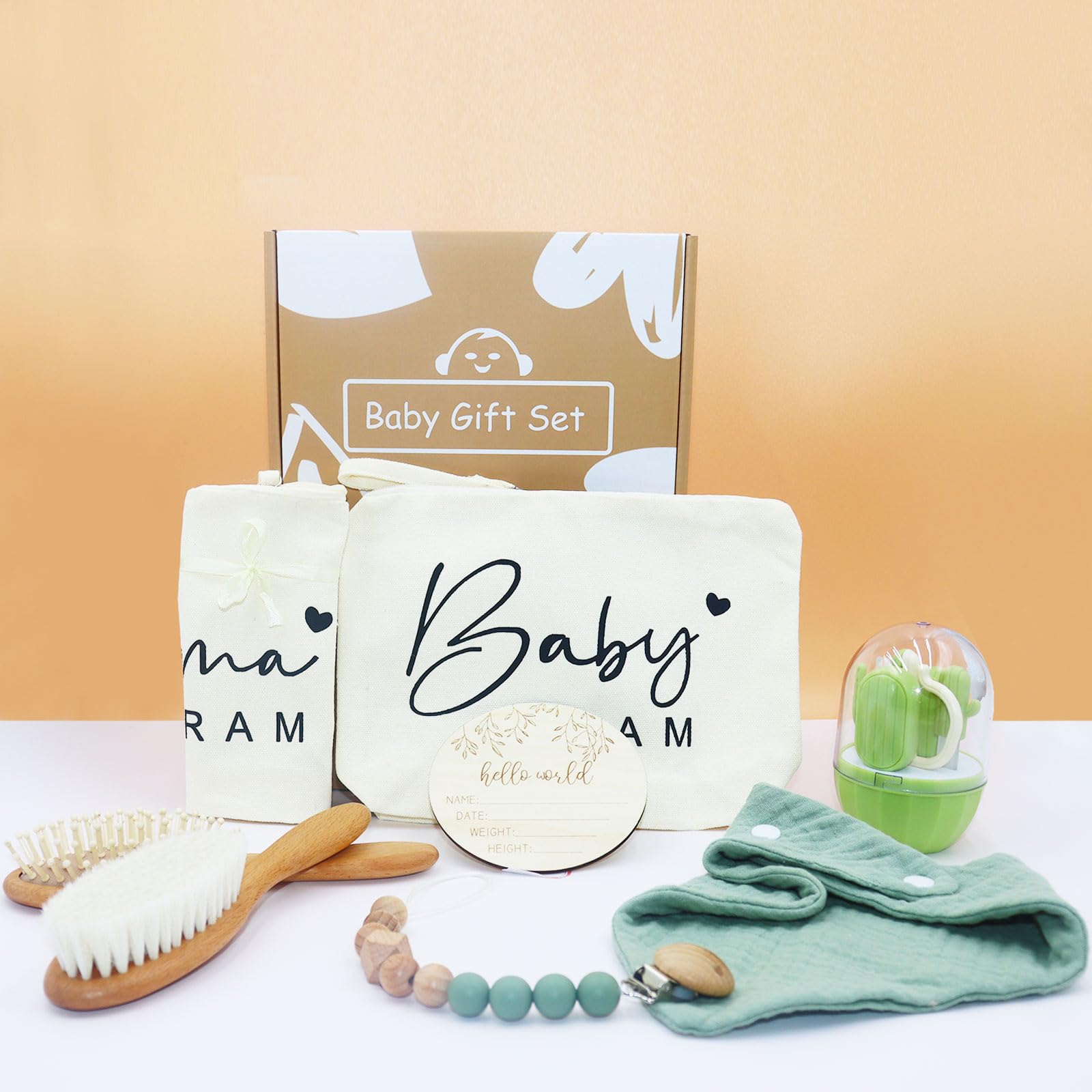 Amazon.com : 11 Packs Baby Essentials Baby Shower Gifts New Mom Gifts ...