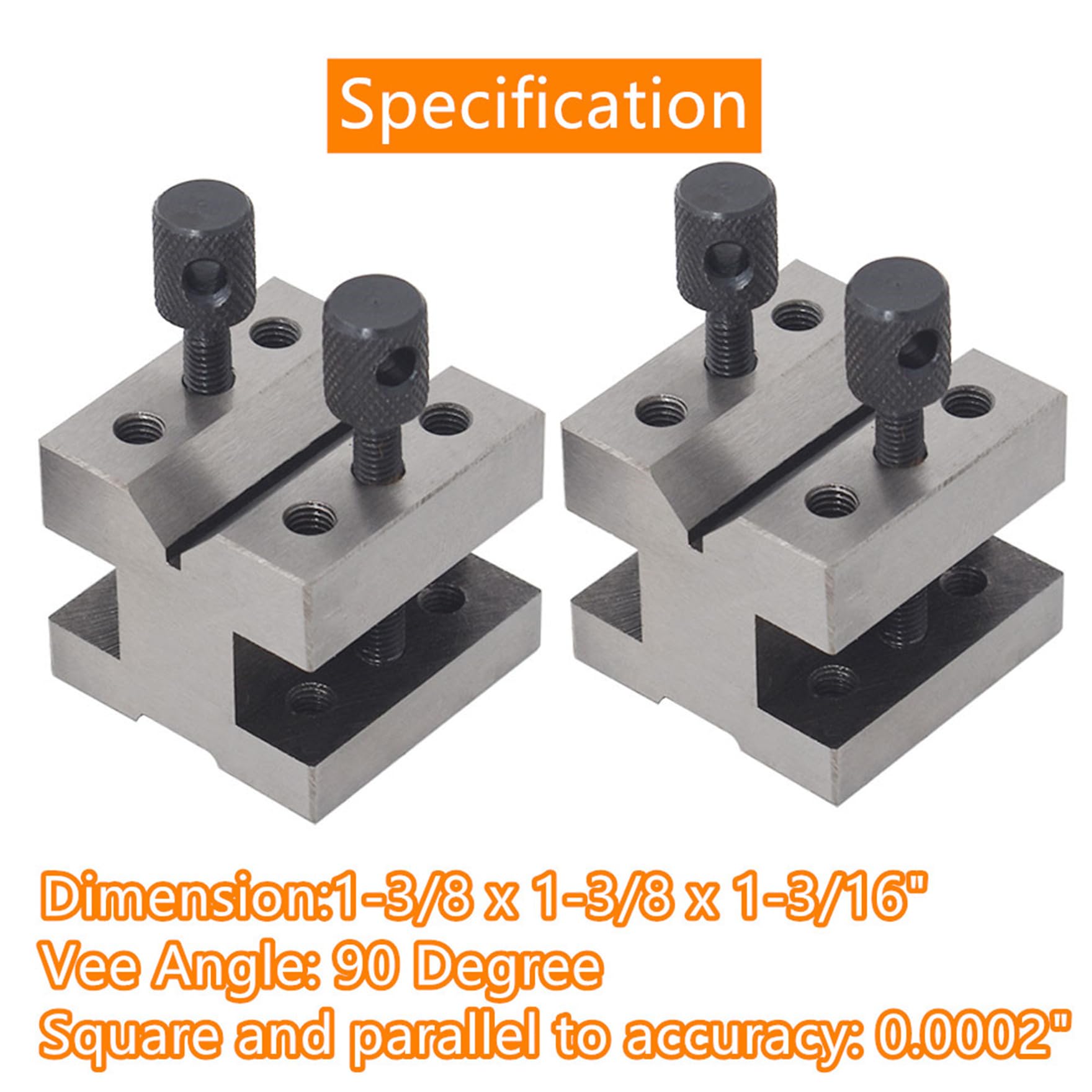 V-Block Hardened Steel All Angle Fixtures For Inspection, Layout ...