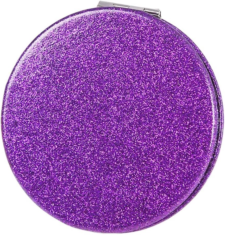 Amazon.com: mpowtech Cute Purple Compact Mirror for Women,Magnifying ...