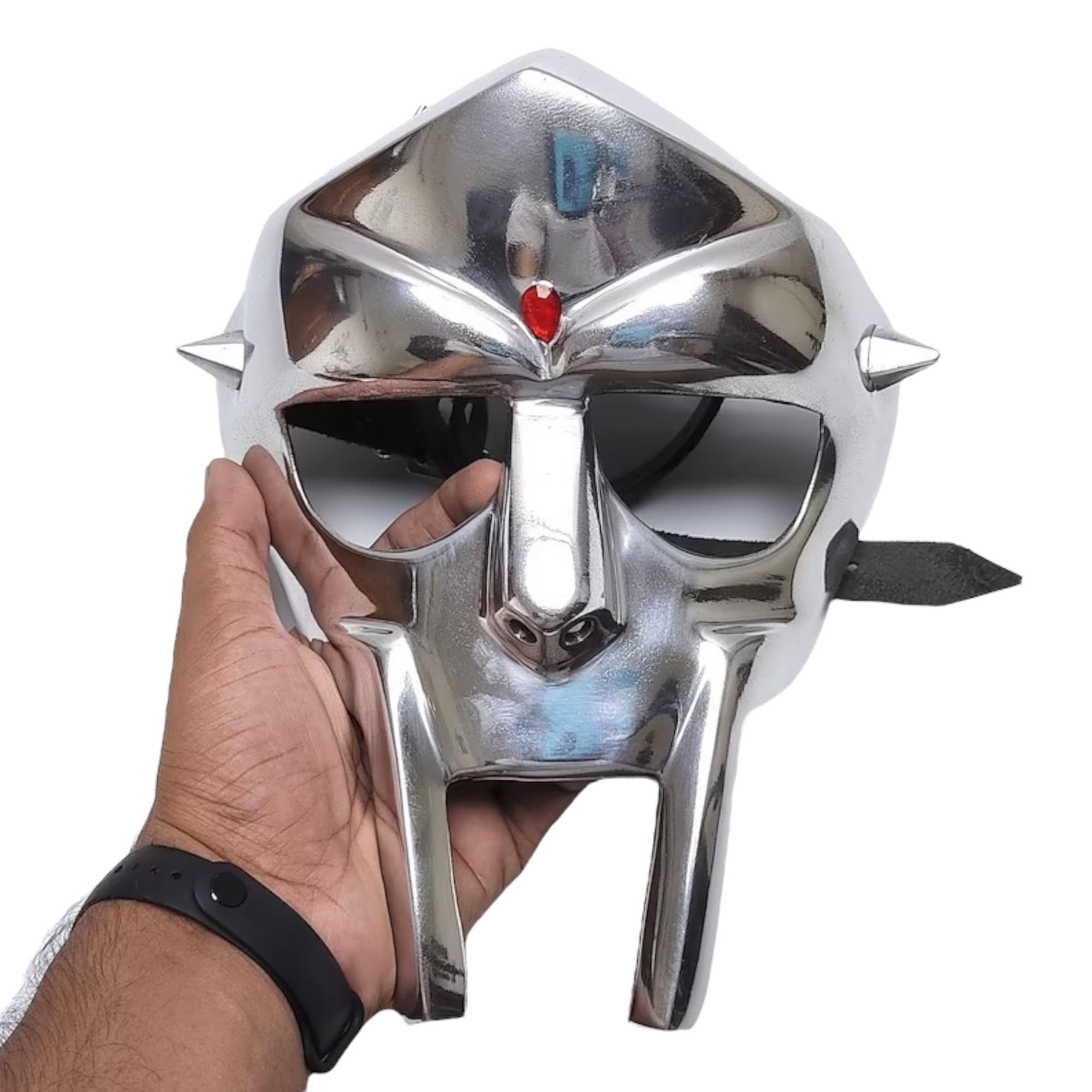 Amazon.com: Adamcrafts Mf Doom Gladiator Mask Fantasy Party Costume 18g ...