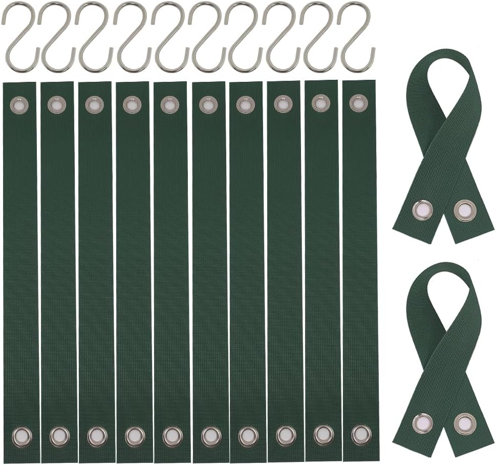 Amazon.com: 10 PCS Tree Support Straps Heavy Duty Tree Ties Stake ...