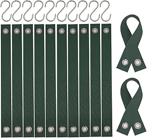 Amazon.com: 10 PCS Tree Support Straps Heavy Duty Tree Ties Stake ...