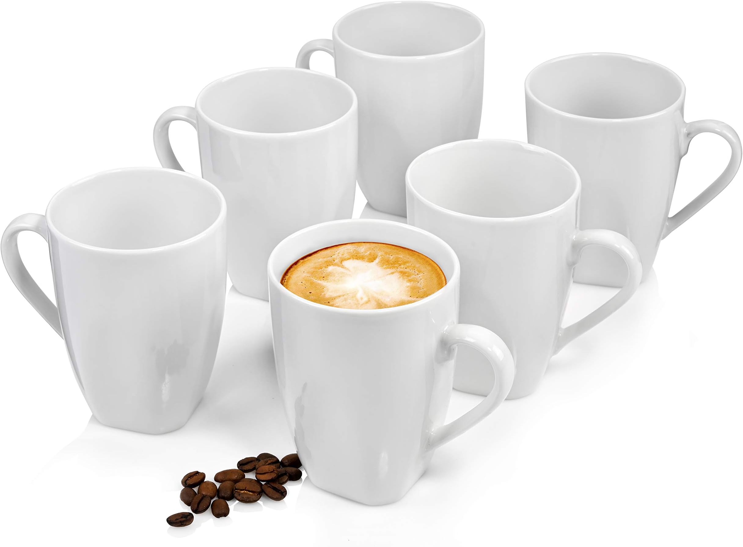 Duo Tee-Tasse Teebecher Set mit Teesieb Edelstahl und Deckel Porzellan ...