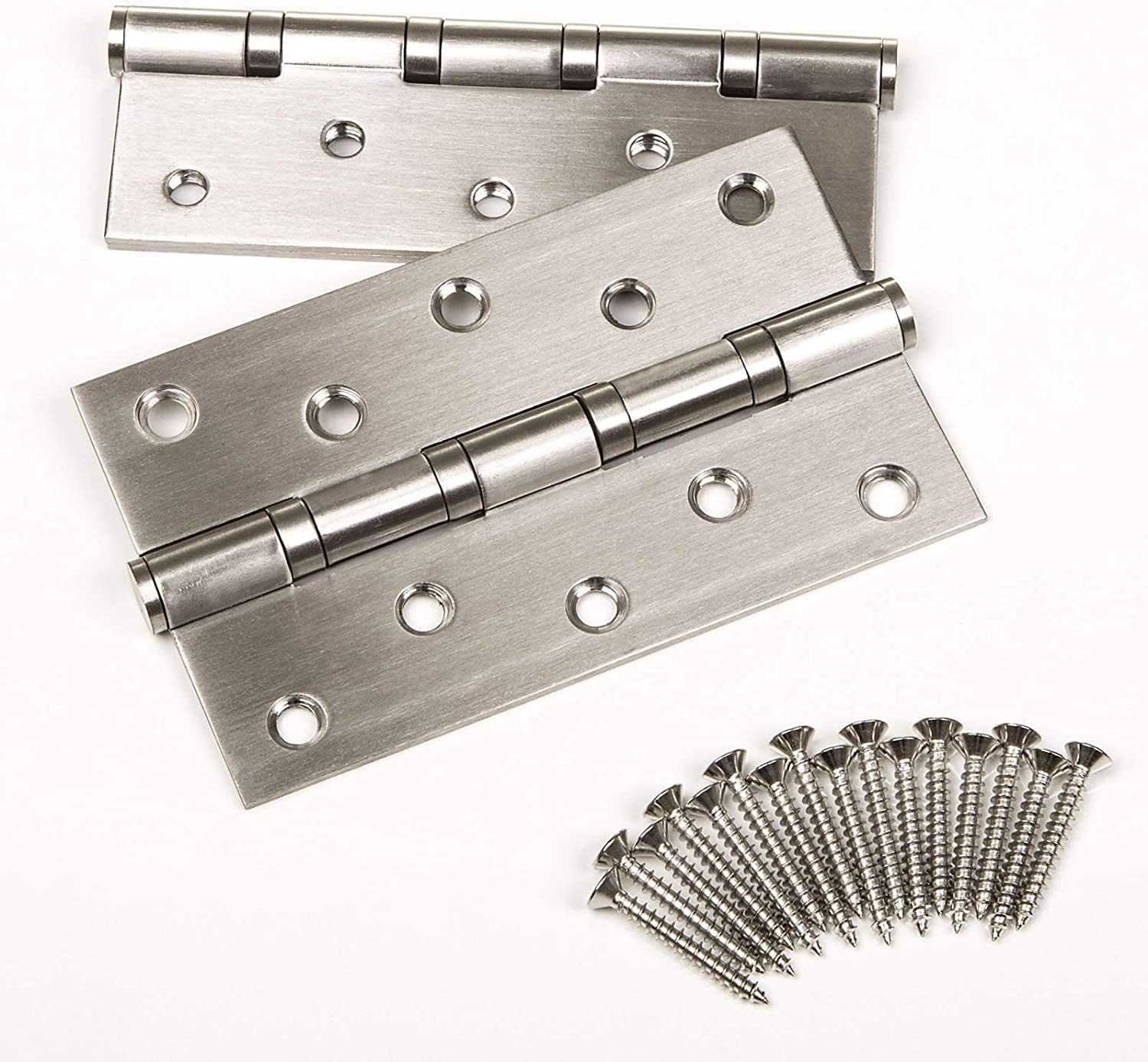 CODIRATO 2 PCS Door Hinge 4 Inch Stainless Steel Ball Bearing Door ...