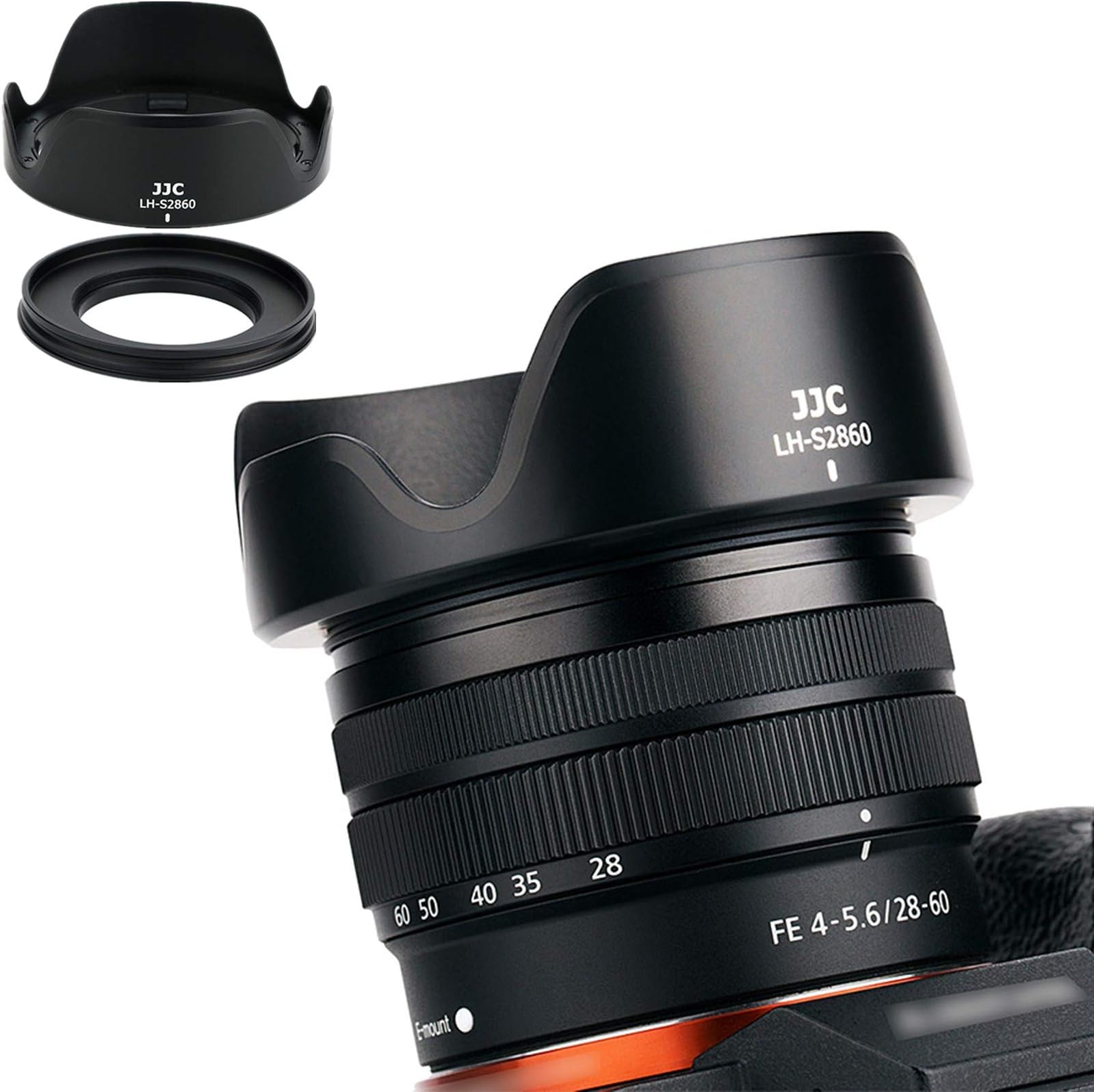 Amazon.com : JJC Reversible Lens Hood Shade with 40.5mm Filter Adapter ...