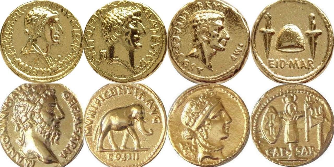 Amazon.com: Julius Caesar, Brutus, Marcus Aurelius, Cleopatra, 4 Most ...