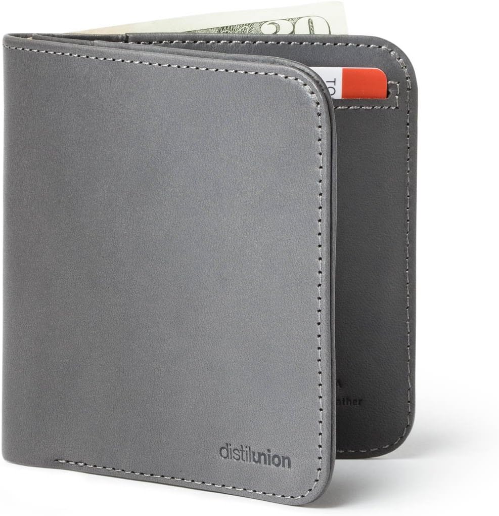 Amazon.com: Distil Union Wally | Slim Bifold Wallets for Men ...