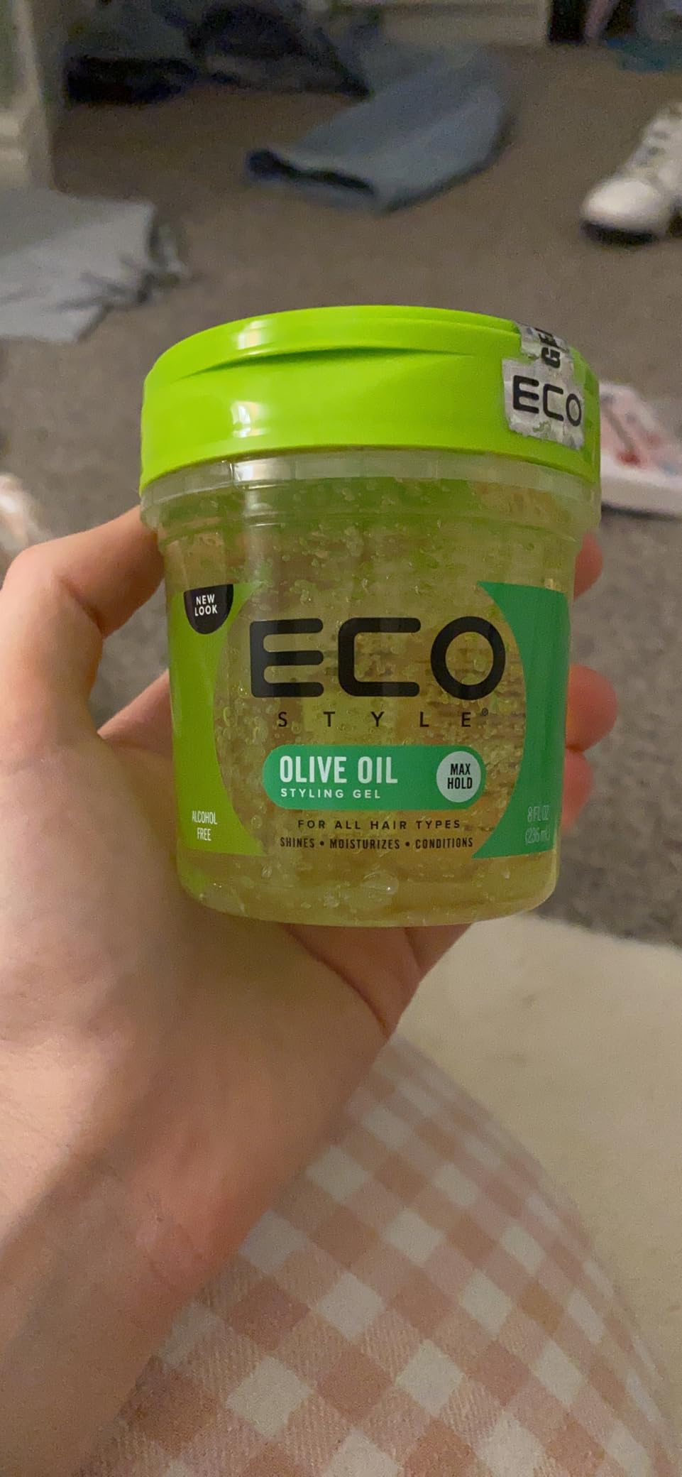 Eco Style Olive Oil Eco Styler Hair Gel, Hydrate and Style, Alcohol ...