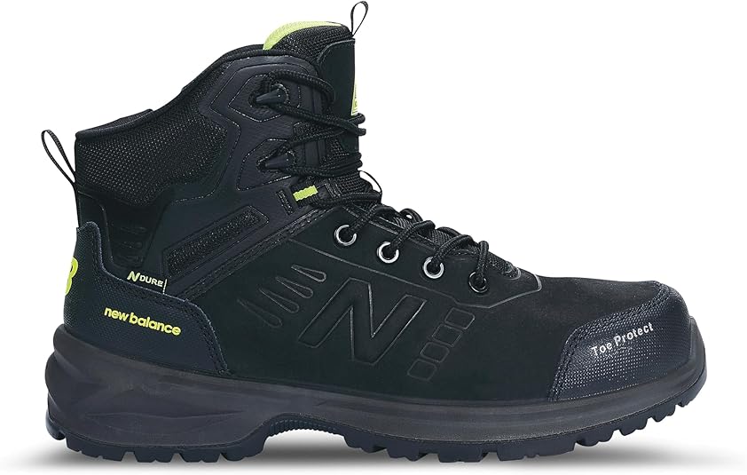 Amazon.com: New Balance Calibre Composite Toe Work Boots for Men - EH ...