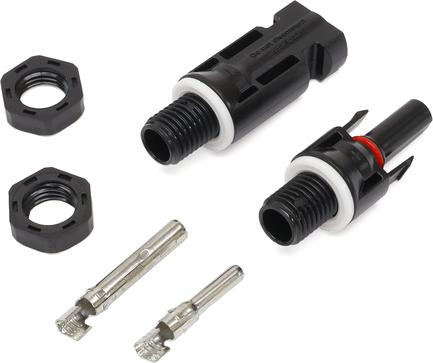 Amazon.com: Solar Bulkhead Connector Pair (M12) : Patio, Lawn & Garden