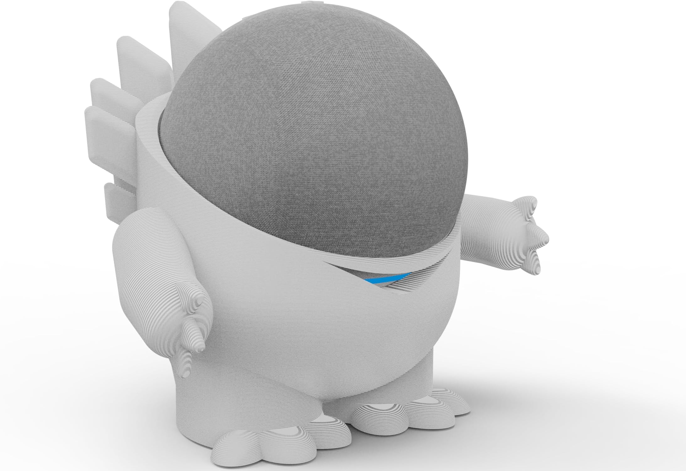 Splin Suporte de Mesa compatível com Echo Dot 4 ou 5 modelo Dino Baby ...