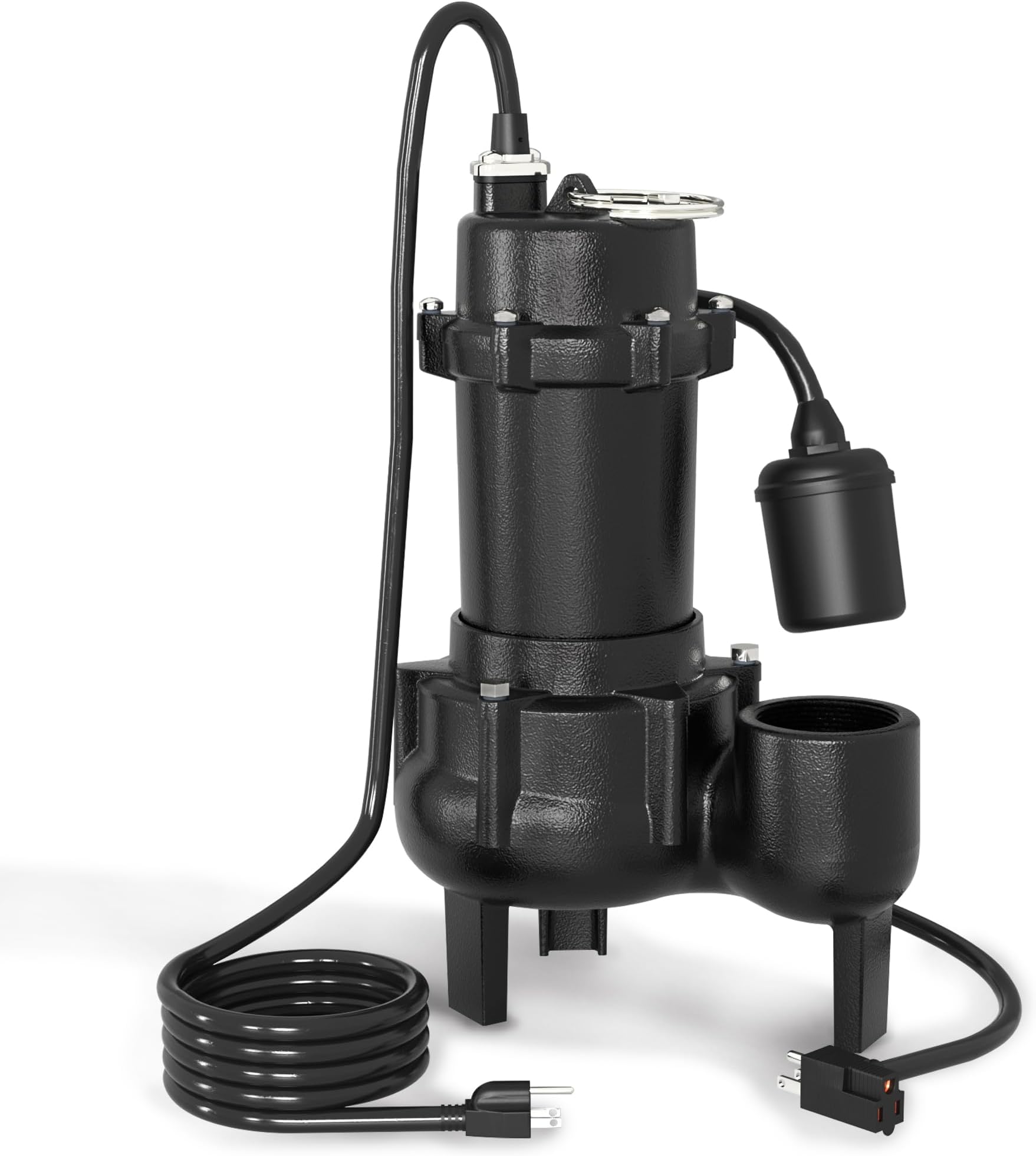 VIVOHOME 3/4 HP Submersible Cast Iron Sewage/Effluent Pump, 4680 GPH ...