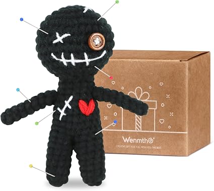 Amazon.com: WenmthG Funny Positive Voodoo Doll, Emotional Support Gift ...