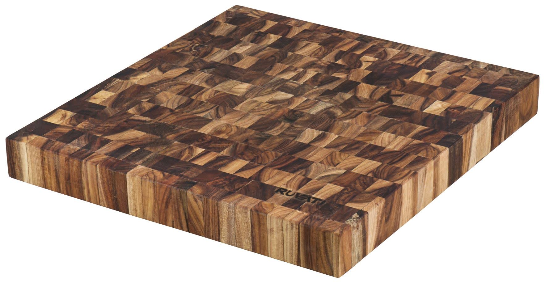 Snapklik.com : Ruvati 17 X 16 X 2 Inch Thick End-Grain Acacia Butcher ...
