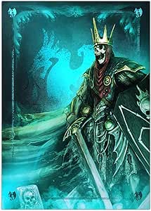 Amazon.com: Displate Official Warhammer Metal Poster Magnetic Mounting ...