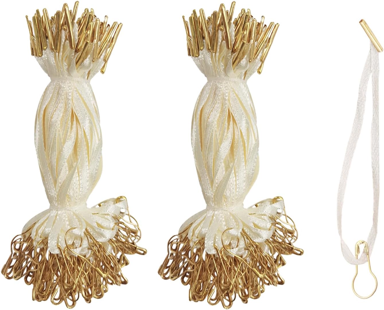 Amazon.com: SATONBEYI 200Pcs Hang String, 4.5-Inch Silk and Satin With ...