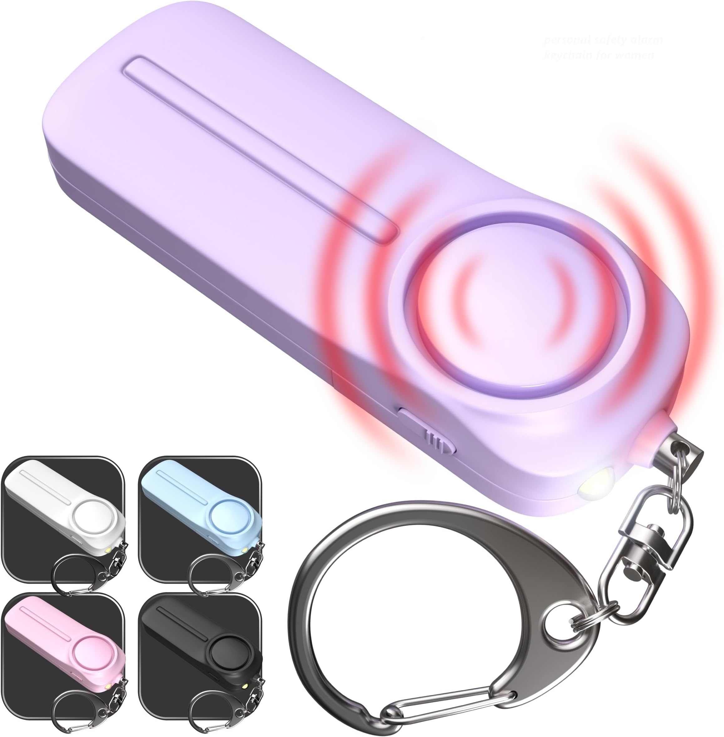 Amazon.com: Self Defense Safesound Personal Alarm Keychain – 130 dB ...