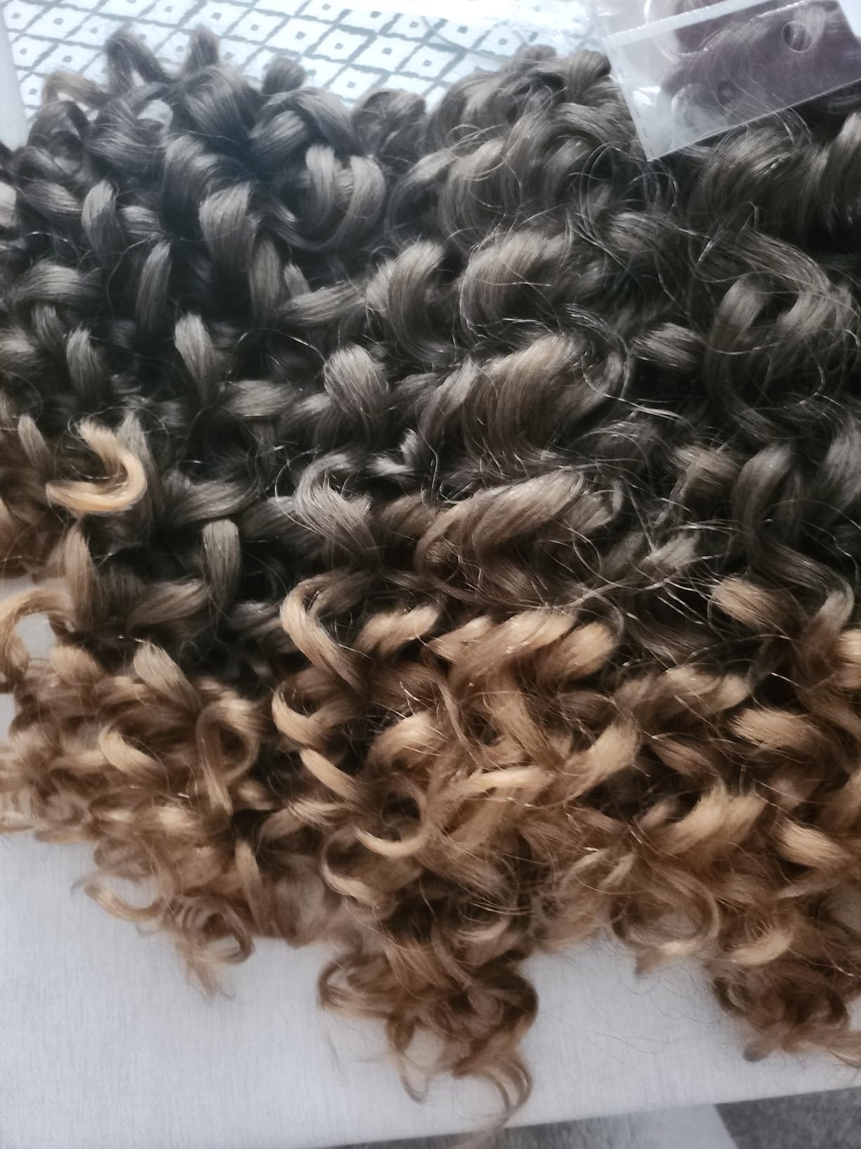 GoGo Curl Crochet Hair 14 Inch 8 Packs Ocean Deep Wave Crochet Braids ...