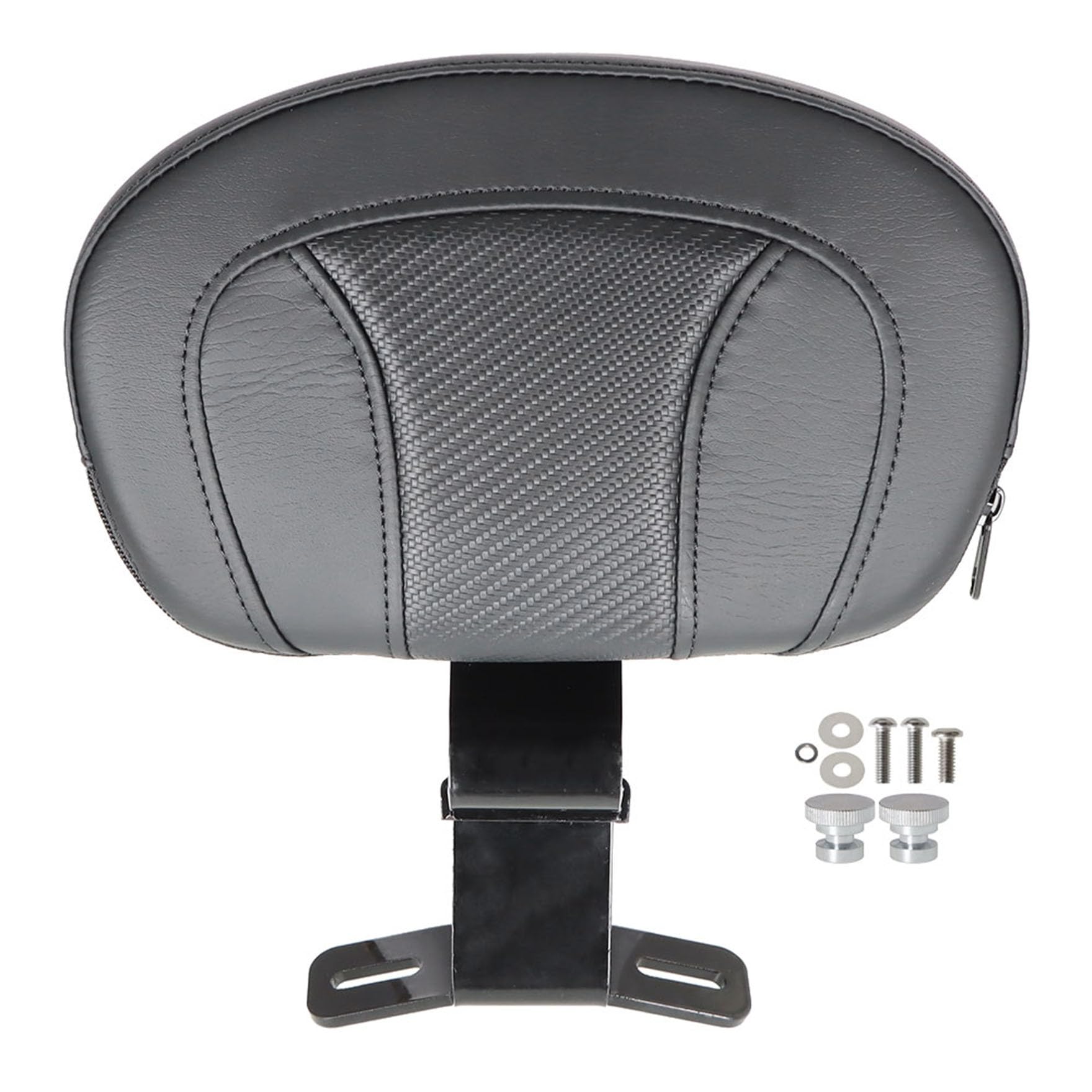 Amazon.com: waltyotur Motorcycle Front Driver Backrest Pad Detachable ...