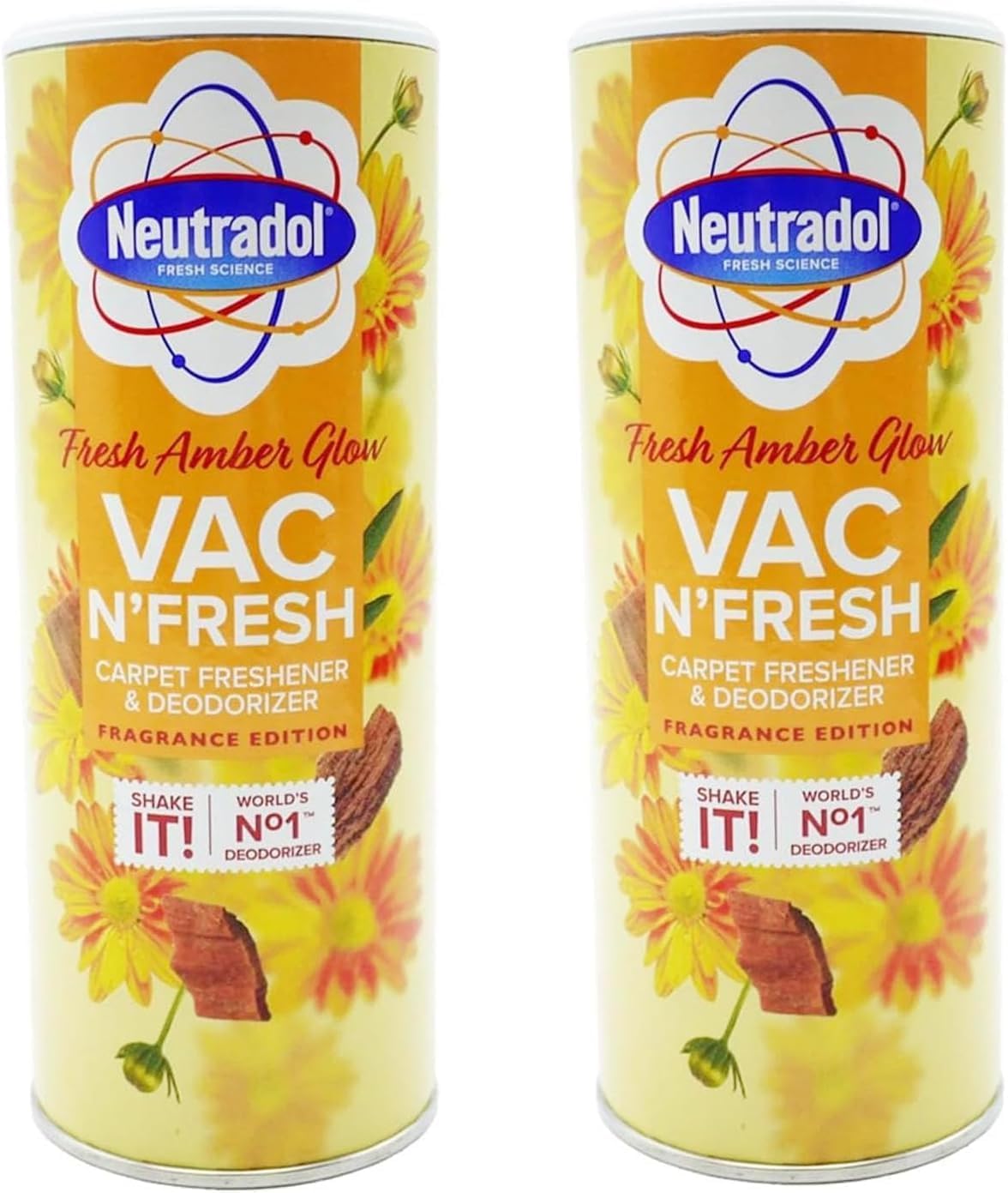 FAB INT PRODUCTS Carpet and Room Freshener Powder, Fresh Lily & Amber ...